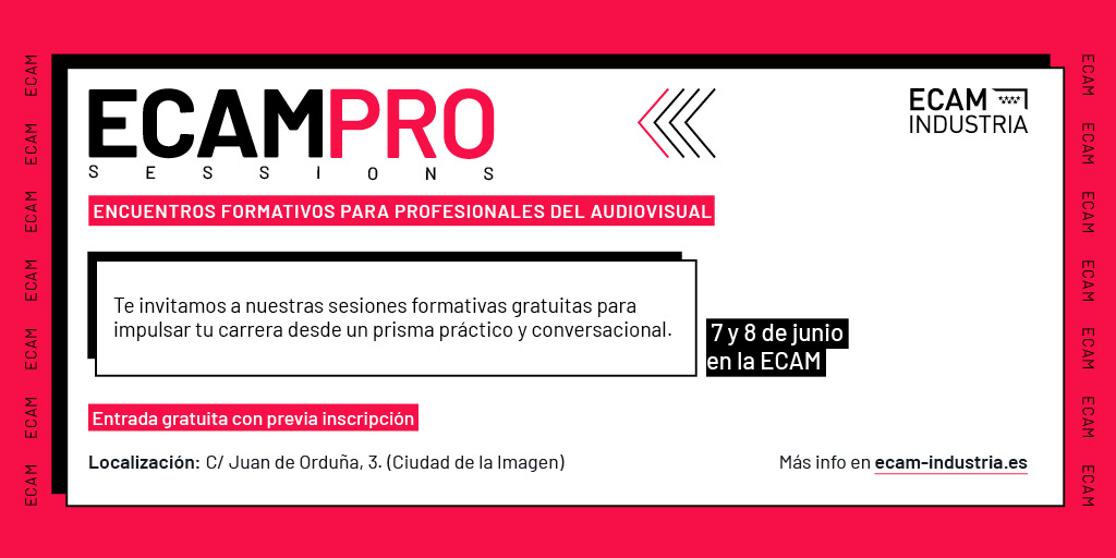 Te invitamos al ECAM Pro Sessions: encuentros formativos gratuitos para ...